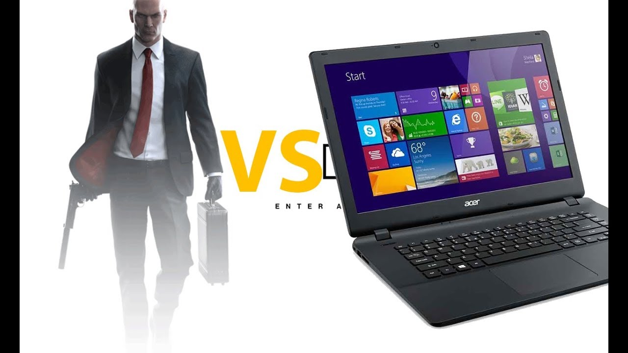 Low End Laptop VS Hitman (2016) - YouTube