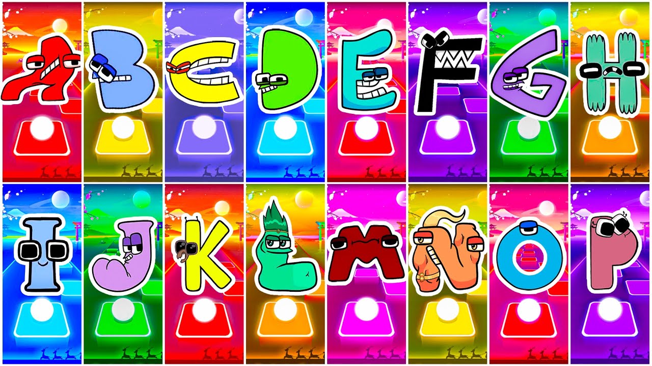 ALPHABET LORE 🆚 ALPHABET LORE TEAM 🆚 ALPHABET LORE SONG 🆚 Tiles Hop EDM RUSH🔥 ️🎶🎵 - YouTube