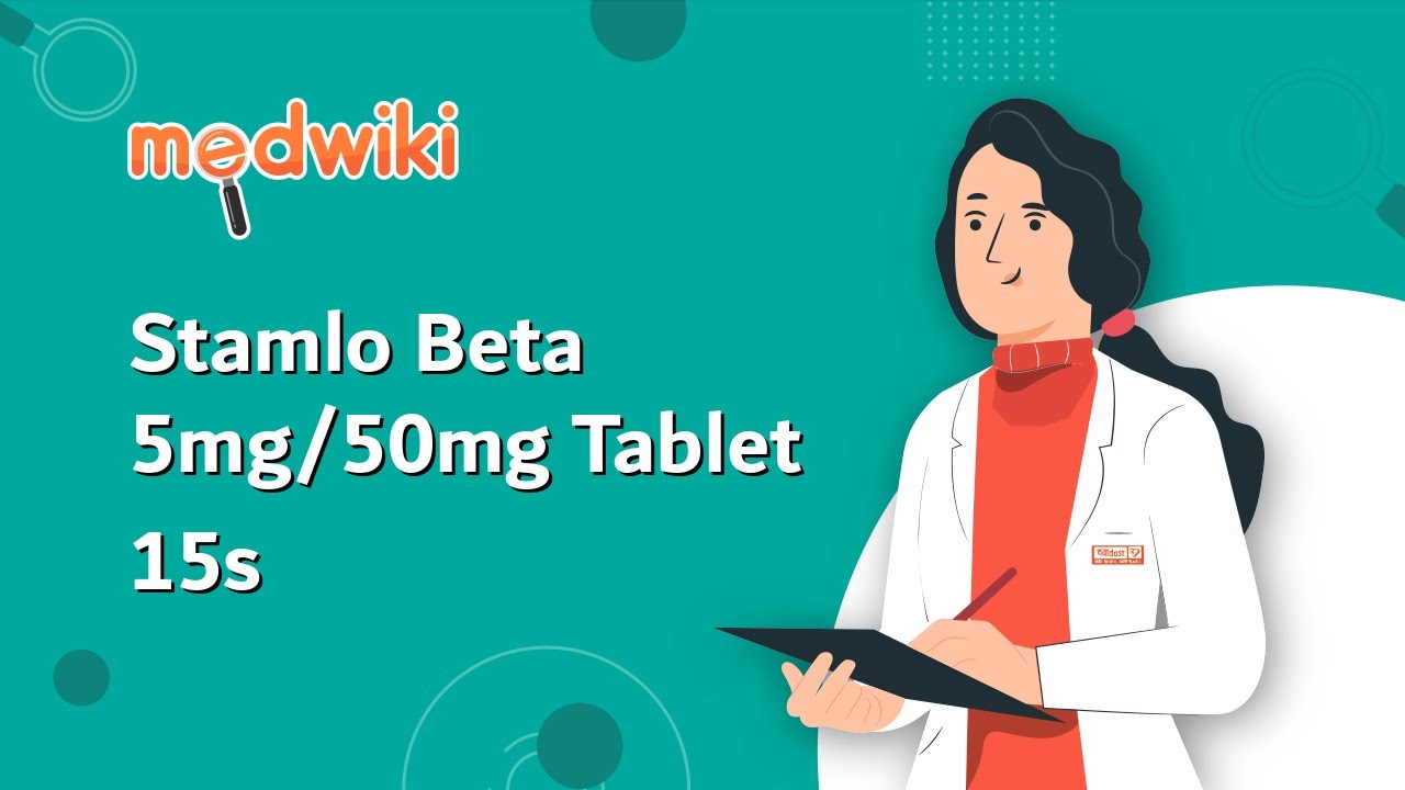 Stamlo Beta 5mg/50mg Tablet 15s- Uses, Benefits and Side Effects - YouTube