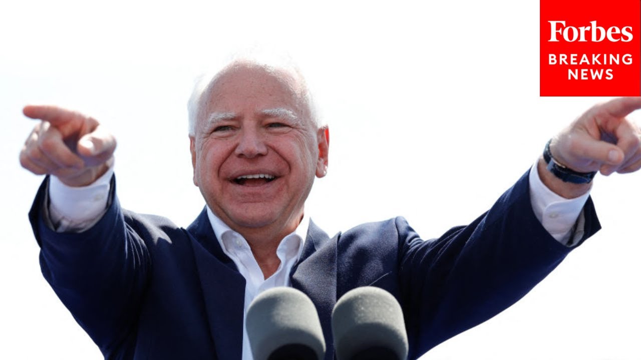 Crowd Erupts Into Cheers As Tim Walz Celebrates High Number Of Teachers ...