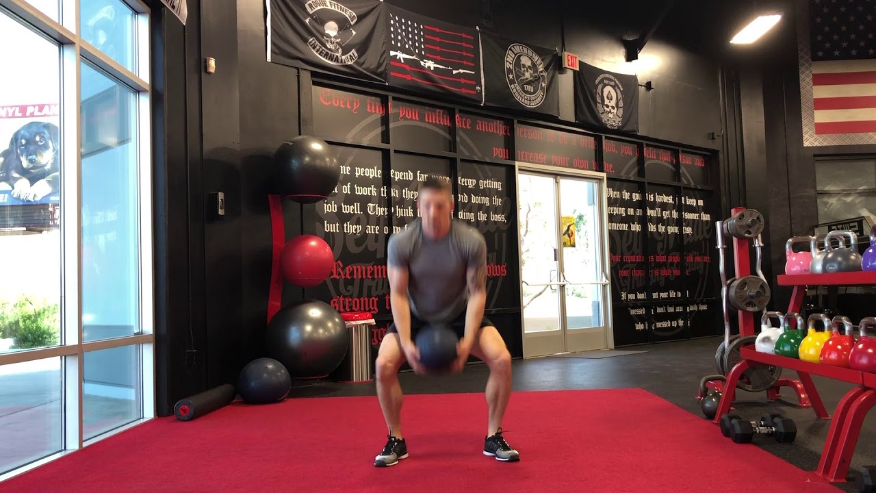 Exercise ball / Dead ball slams - YouTube