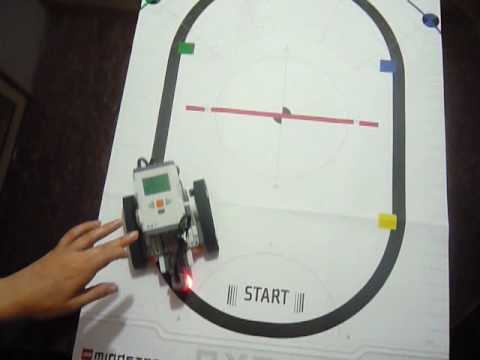 NXT 2.0 PID Line Follower - YouTube