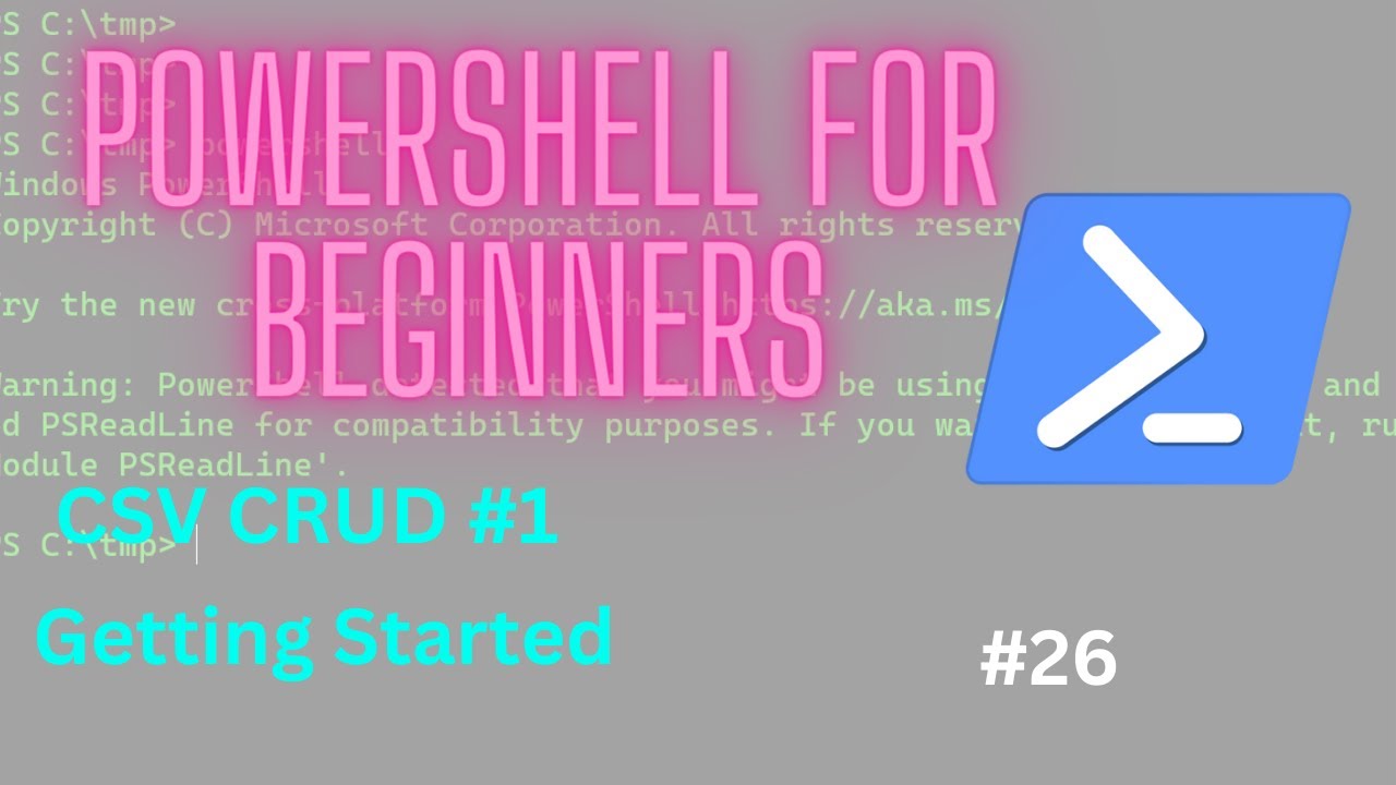 PowerShell + CSV #1 // PowerShell for beginners #26 - YouTube