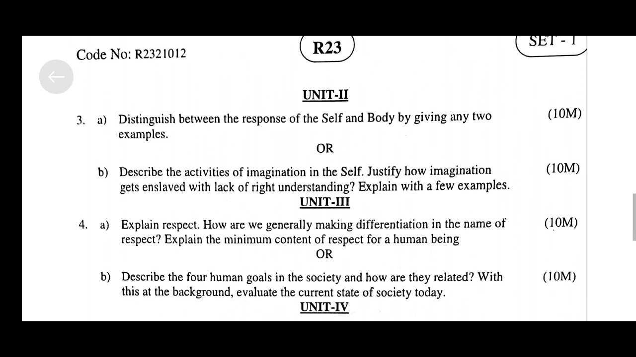 jntuk r23 - 2nd btech - Universal human values understanding - hormony ...