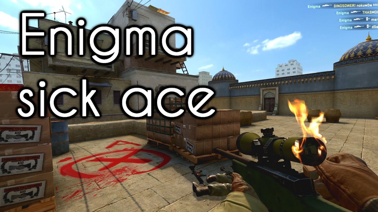 CS:GO - Enigma sick awp ace w/ triple [1080p 60FPS] - YouTube
