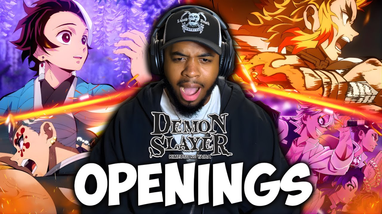 THIS ANIME DOESN'T MISS 😤 | Reacting To ALL Demon Slayer Openings For ...