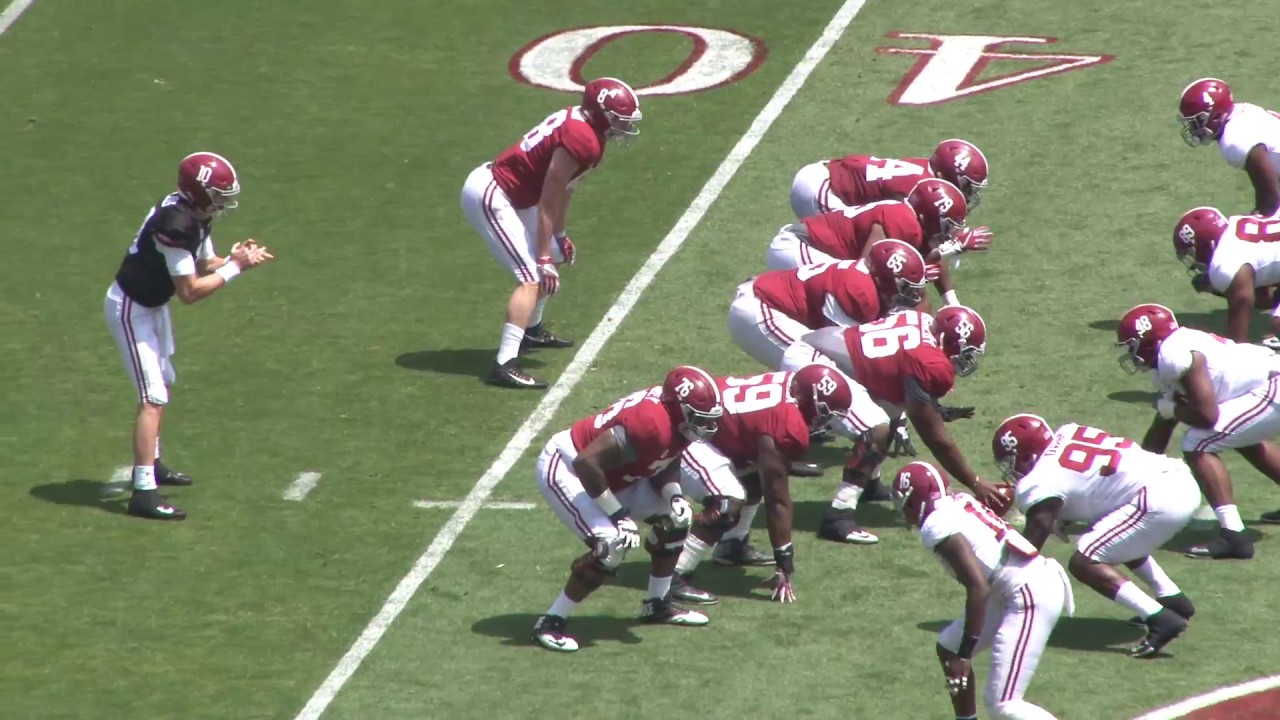 Highlights from Alabama's 2018 A-Day Game - YouTube