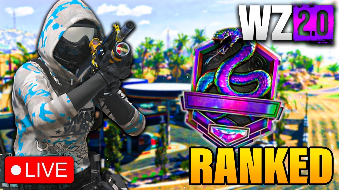 🔴 LIVE: CAN I HIT TOP 250 IN WARZONE RANKED?! 👑 - YouTube