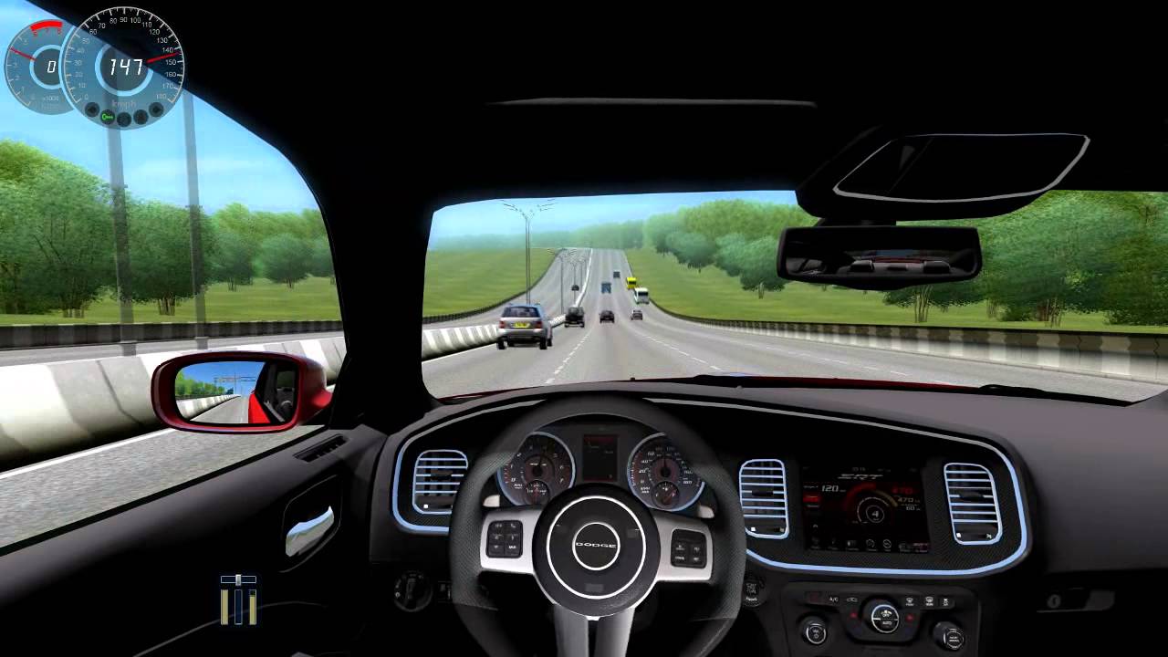 City Car Driving - Dodge Charger SRT8 - YouTube