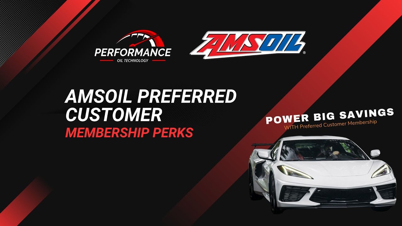 AMSOIL Preferred Customer Membership Program - YouTube