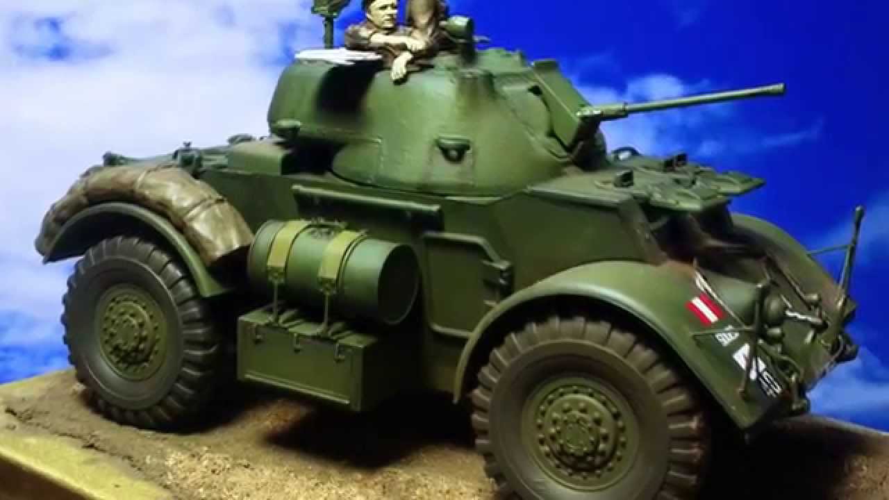 STAGHOUND Mk.I (TAMIYA-ITALERI 1/35) - YouTube