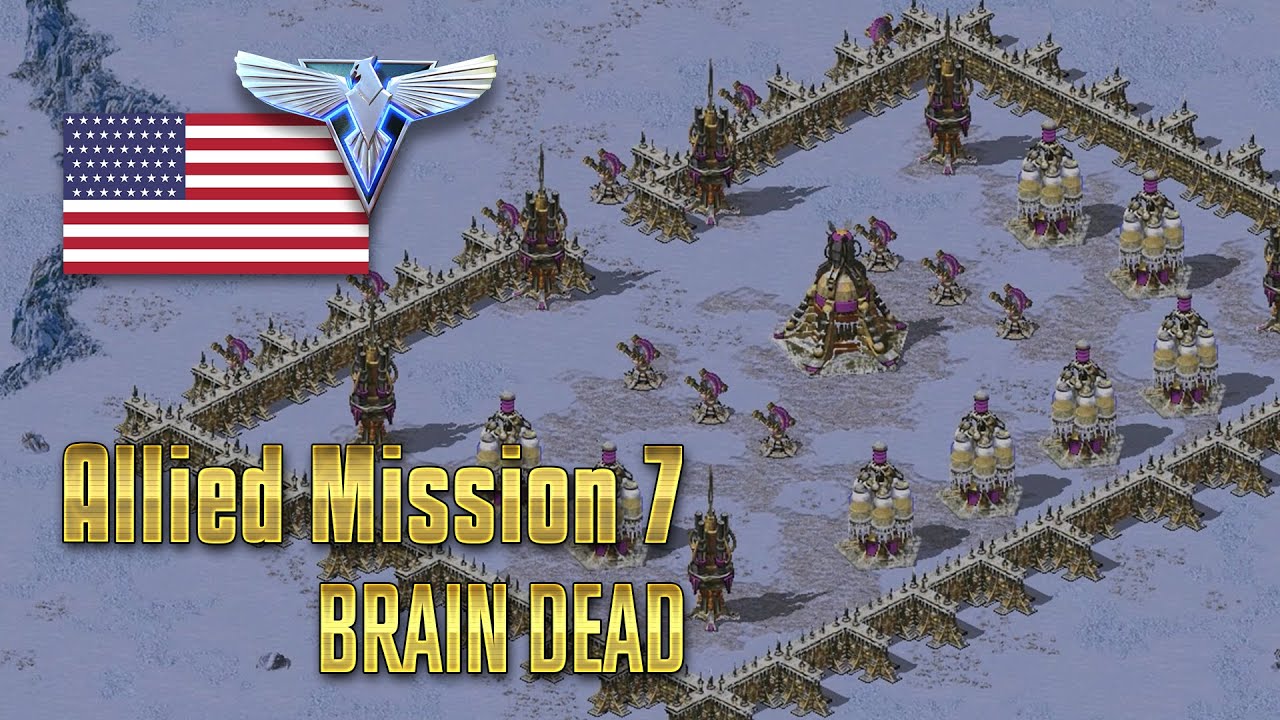 C&C RED ALERT 2 Yuri's Revenge - FINAL Allied Mission #7 BRAIN DEAD ...