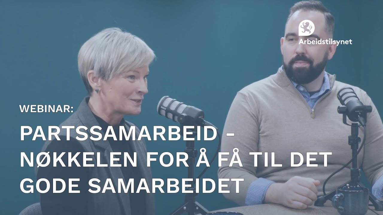 Webinar: Partssamarbeid - nøkkelen for å få til det gode samarbeidet ...