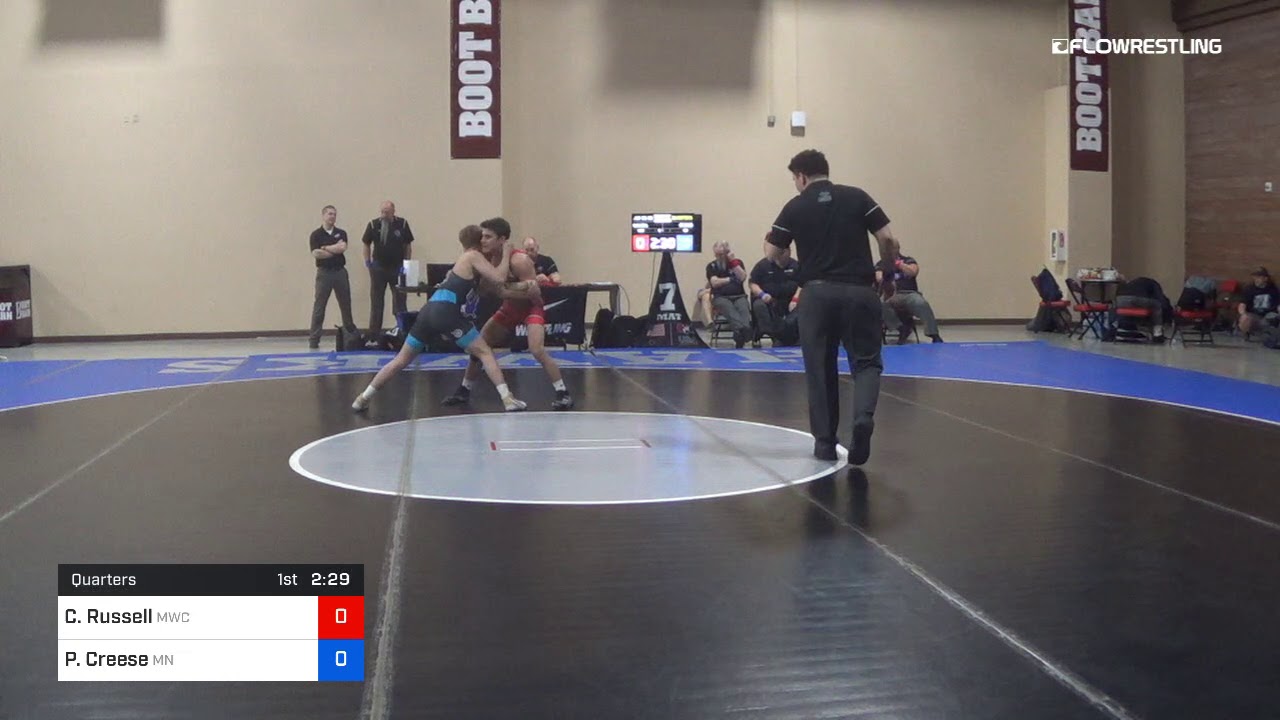 55 Kg Quarters Camden Russell MWC Vs PAXTON Creese Minnesota Storm ...
