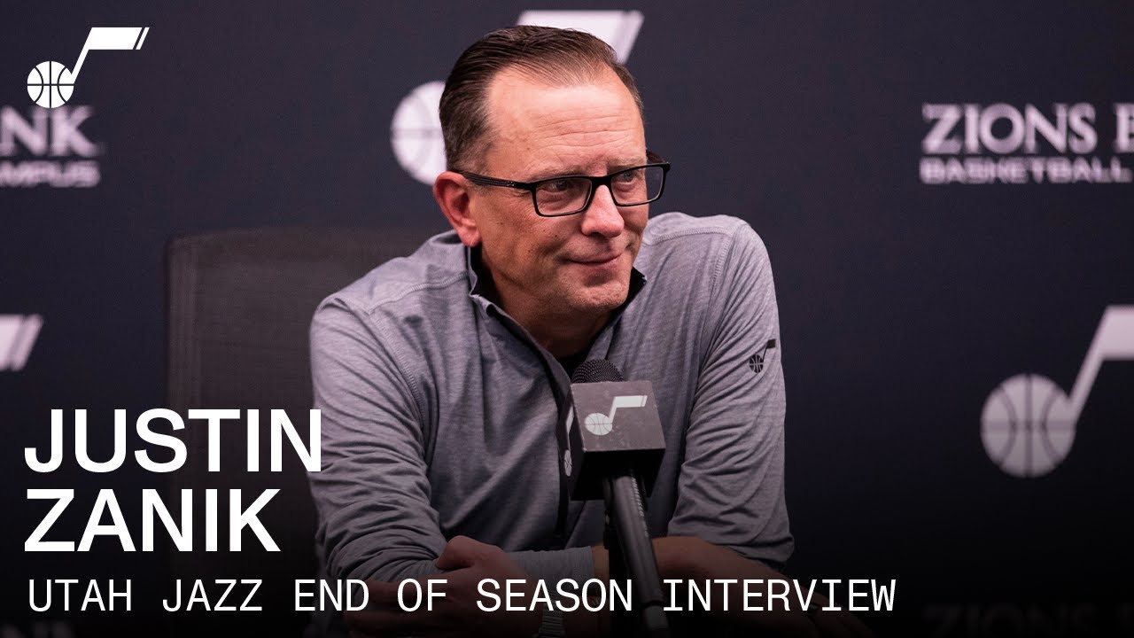 End of Season Interviews—General Manager Justin Zanik | UTAH JAZZ - YouTube