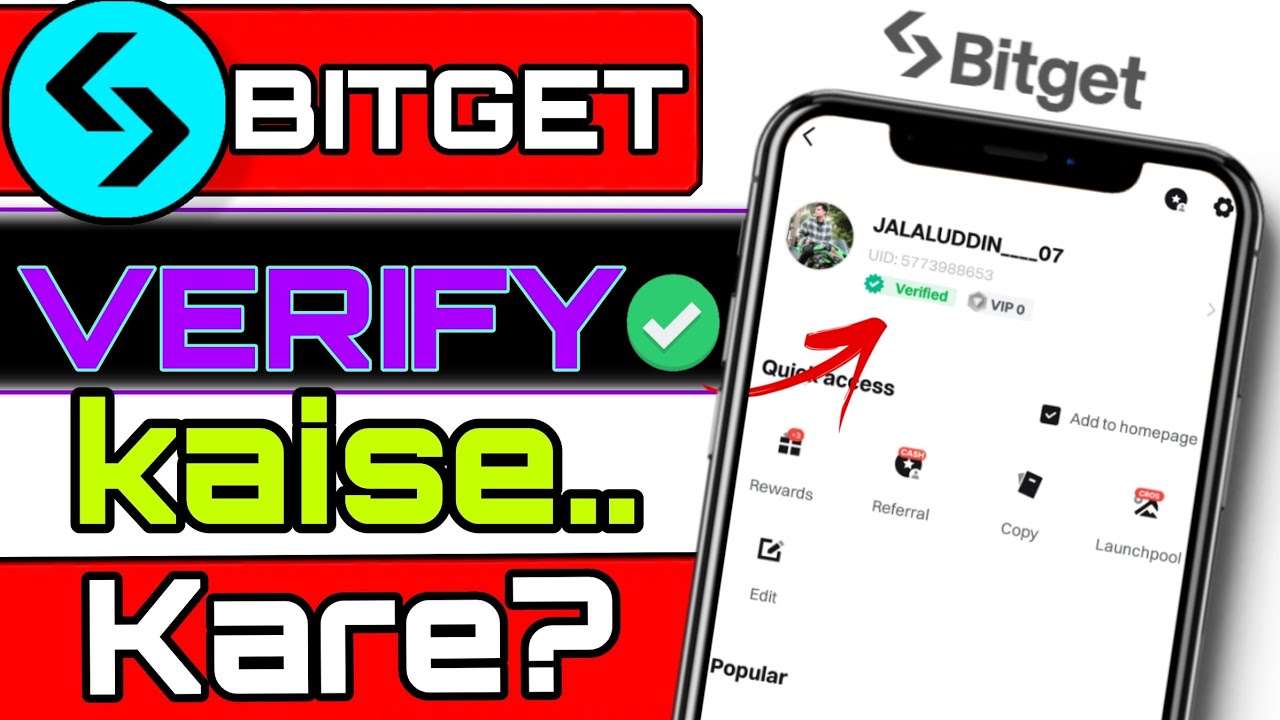 Bitget verified kaise kare ? || bitget exchange kaise verify kare ...