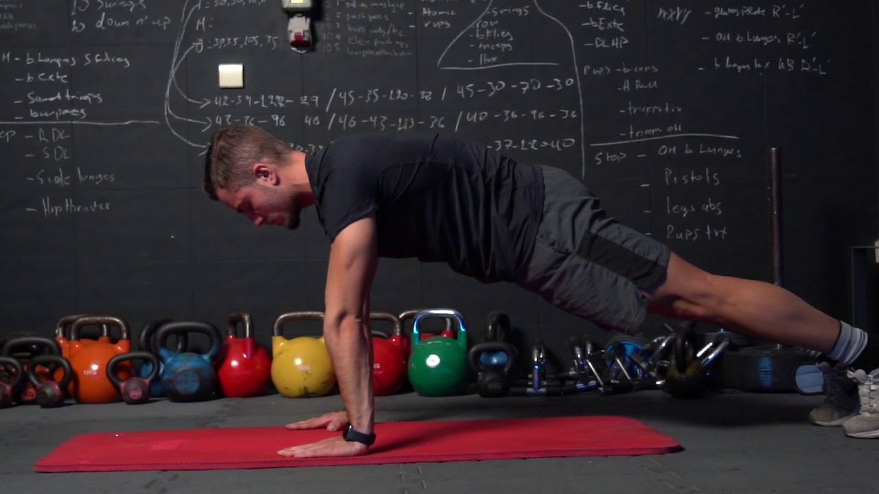 Palm plank - YouTube