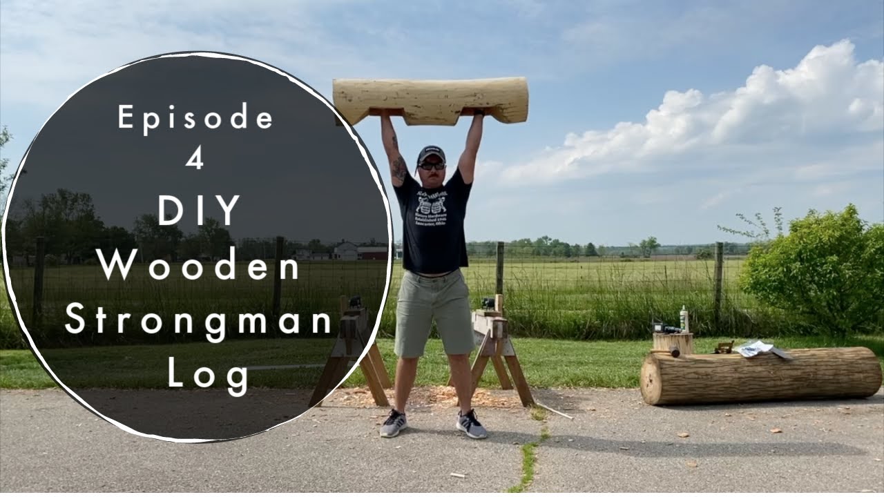 DIY Strongman Log | Episode 4 | WE HAVE LIFTOFF! | Handles are ...