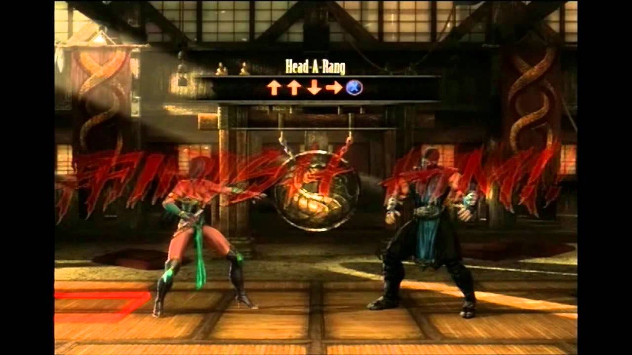 Mortal Kombat 9 Jade fatality, Xray and Entrance - YouTube
