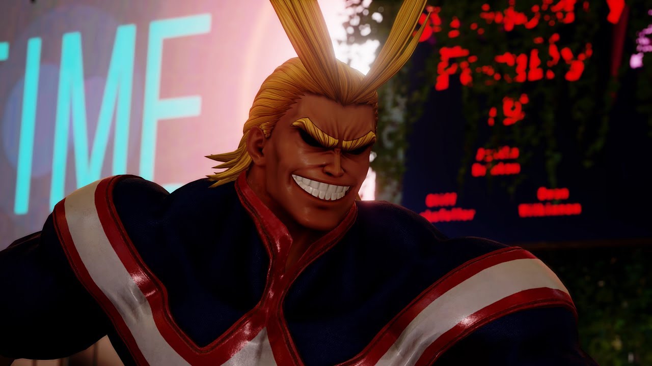 Jump Force - All Might Vs Dio - YouTube