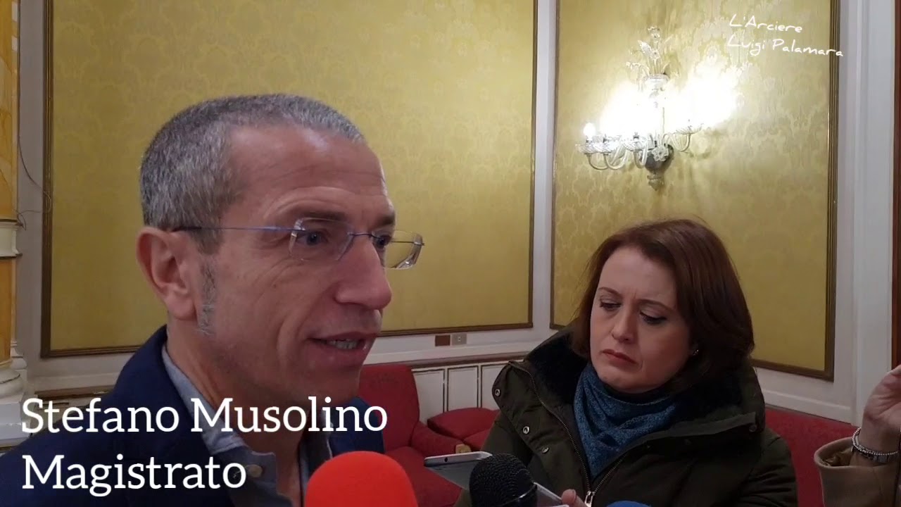 Intervista al magistrato Stefano Musolino - YouTube