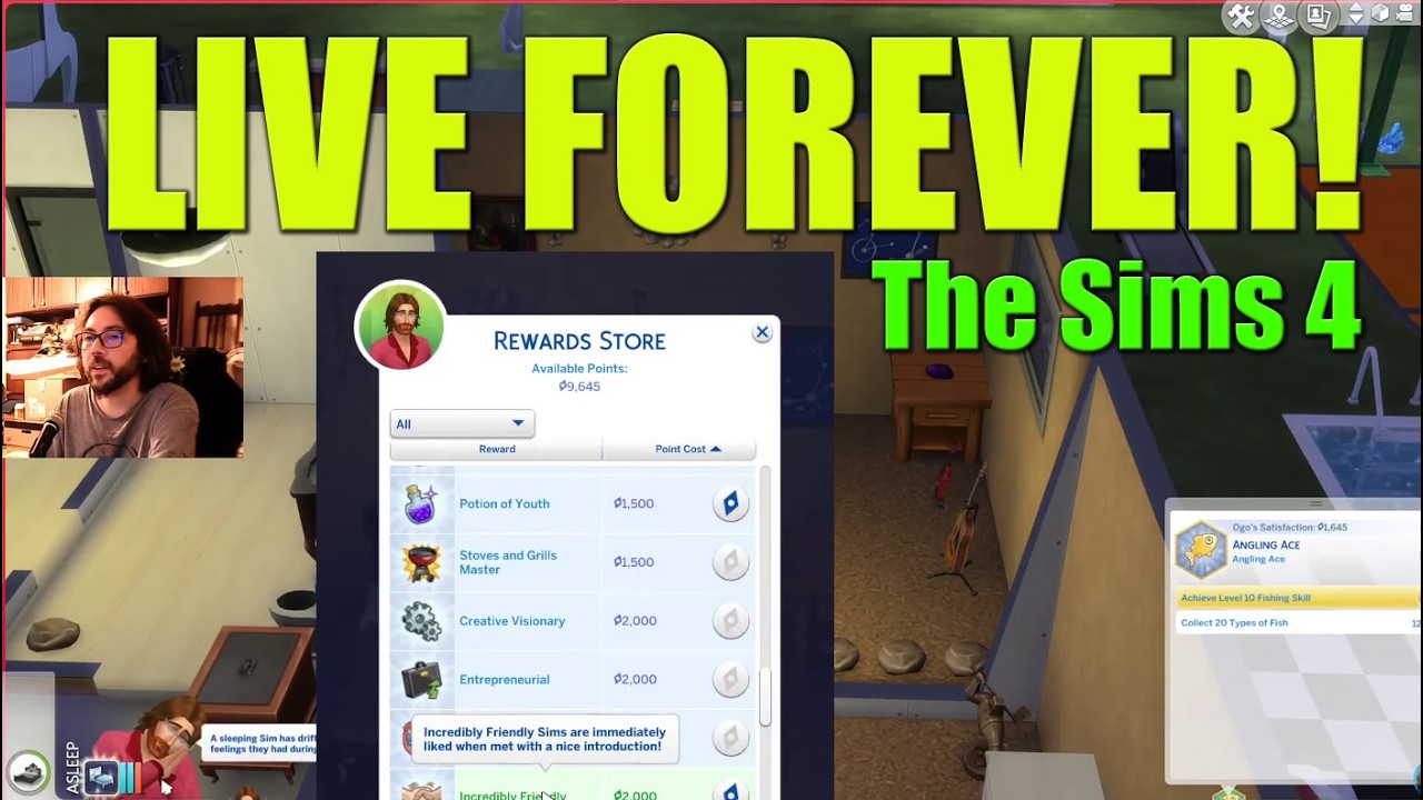 The Sims 4: How to Use the Reward Store & Potion of Youth Guide 🎮🧙 ...
