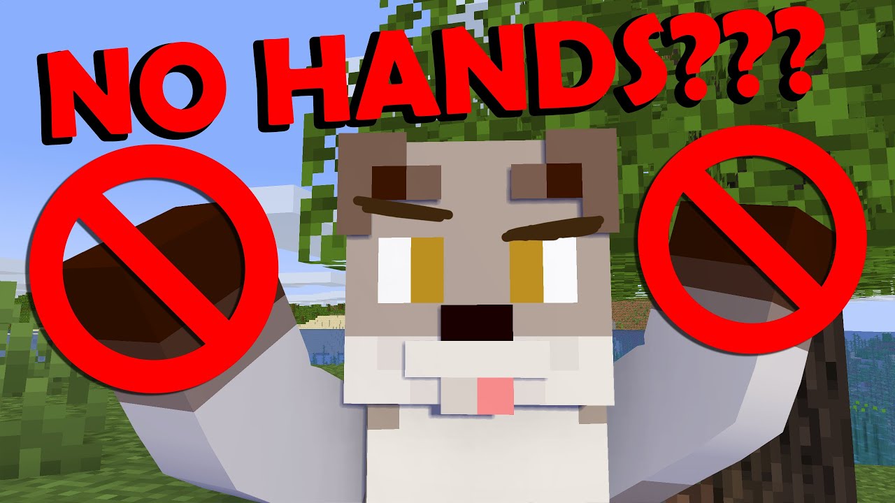 Playing MINECRAFT with NO HANDS??? - YouTube