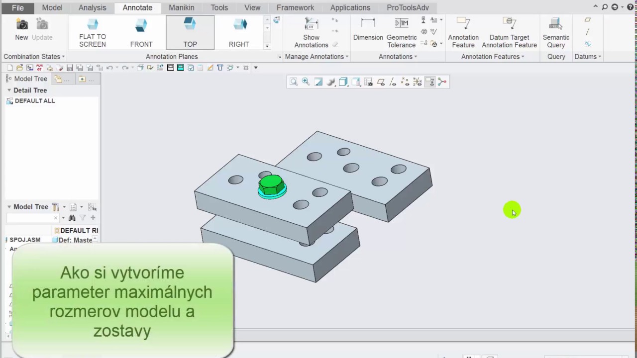 How to create overall size of assembly and part model, which will be ...
