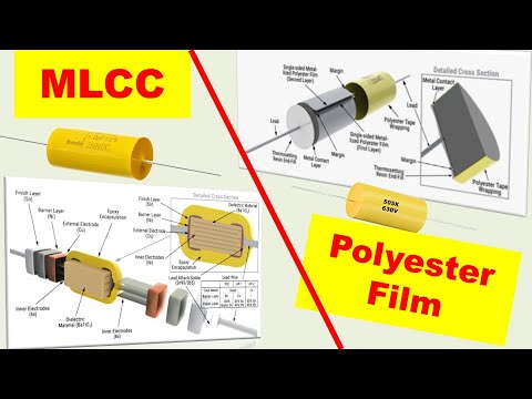 {980A} Axial MLCC vs axial polyester film capacitors - YouTube