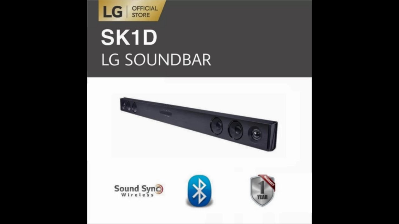 REVIEW SOUNDBAR TERBAIK LG SK1D SOUNDBAR BLUETOOTH DOLBY, DTS dan ...