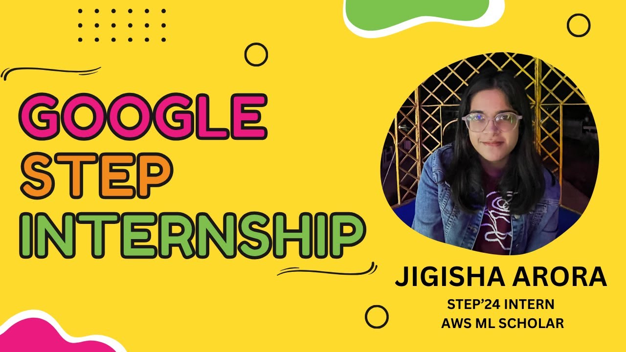 Google STEP Internship | All Questions Covered by Jigisha Arora - YouTube