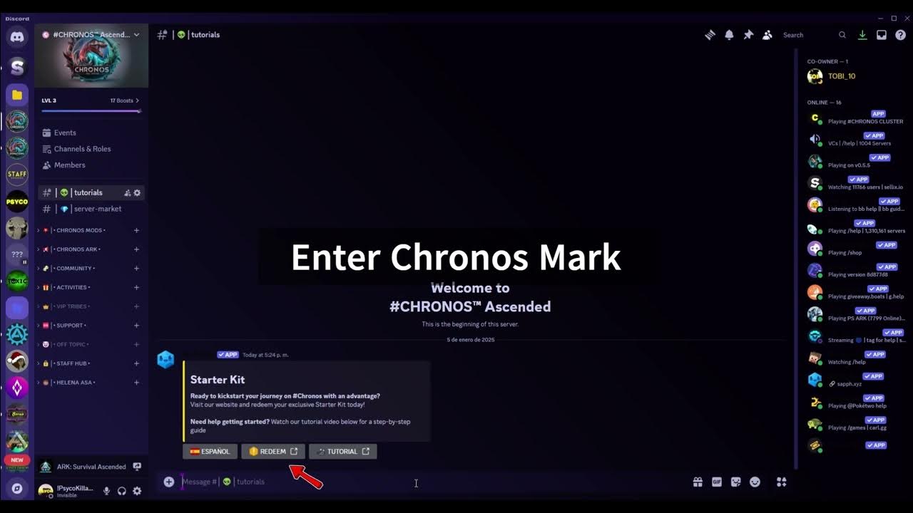 #Chronos Ark Cluster - Starter Kit Tutorial - YouTube
