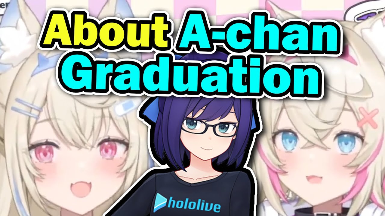😭Fuwamoco Talking About A-Chan GRADUATION 【Hololive EN】 - YouTube