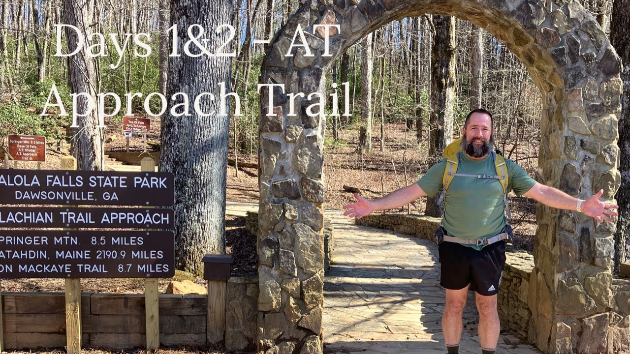 Days 1&2 - AT Approach Trail - YouTube