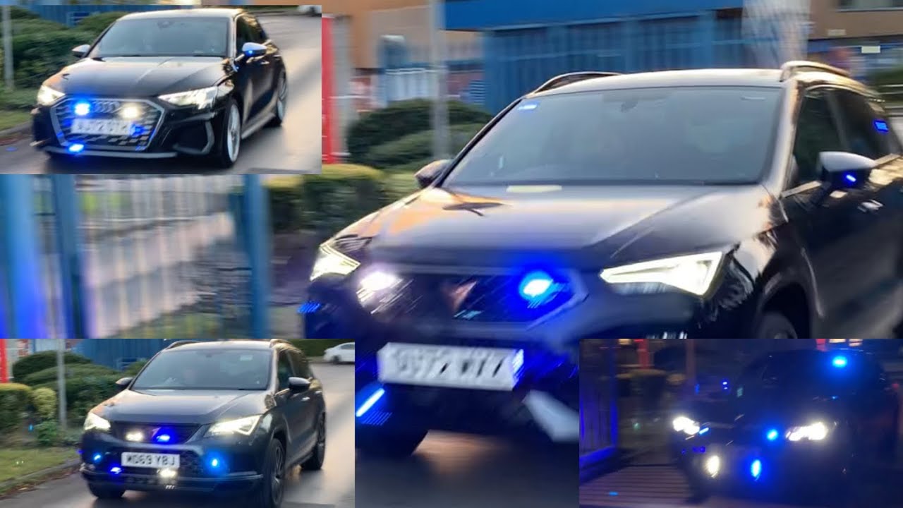 *4 Car Response* Multiple Tactical Vehicle Interception Unit Responding ...