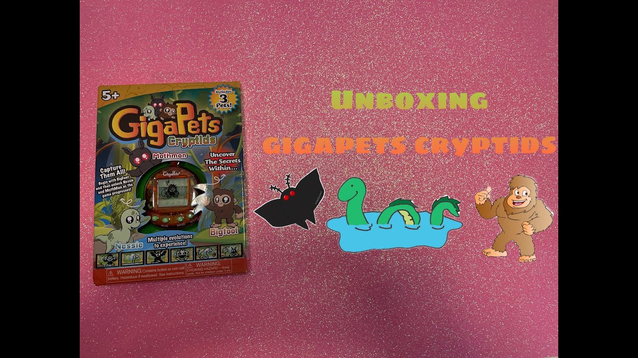 Unboxing GigaPets Cryptids [ITA] - YouTube