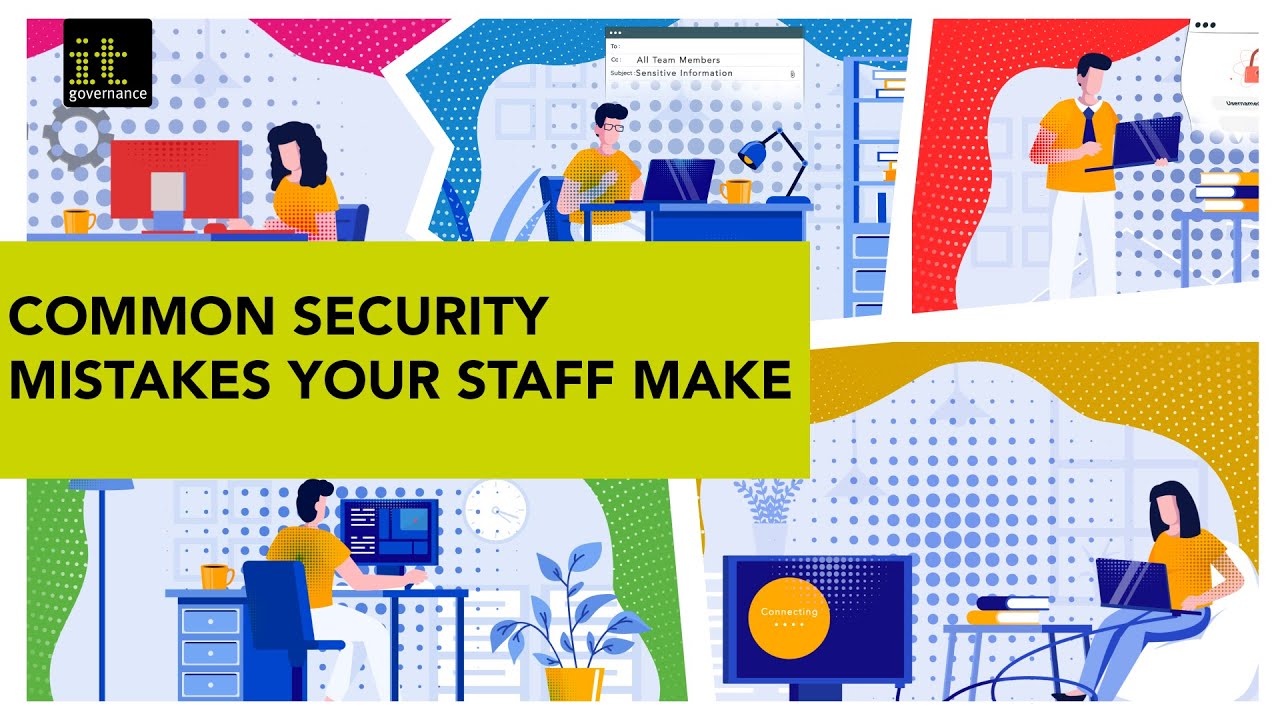 Common security mistakes your staff make - YouTube