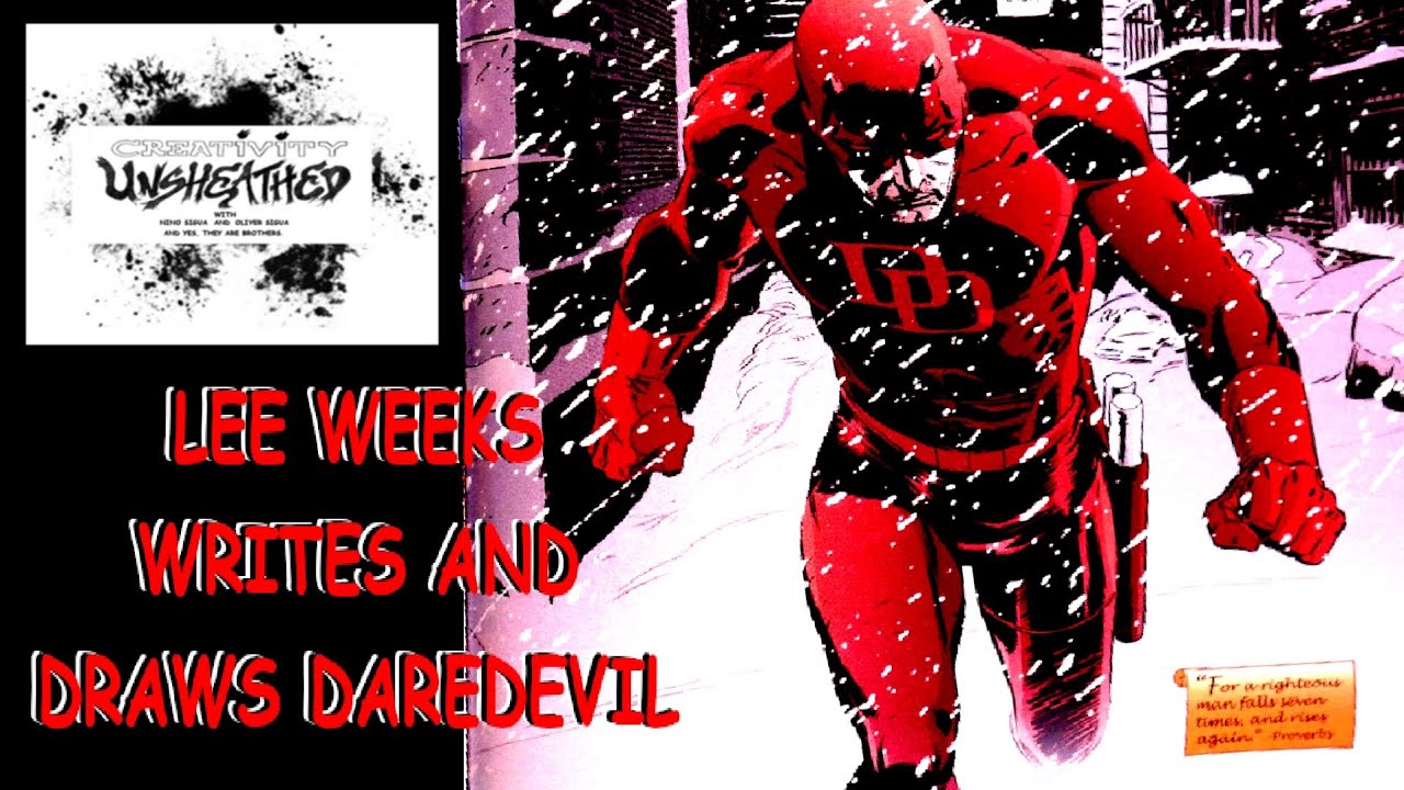 LEE WEEKS' DAREDEVIL DOES NOT DISAPPOINT (FROM SCRIPT TO THE SEQUENTIAL ART) - YouTube
