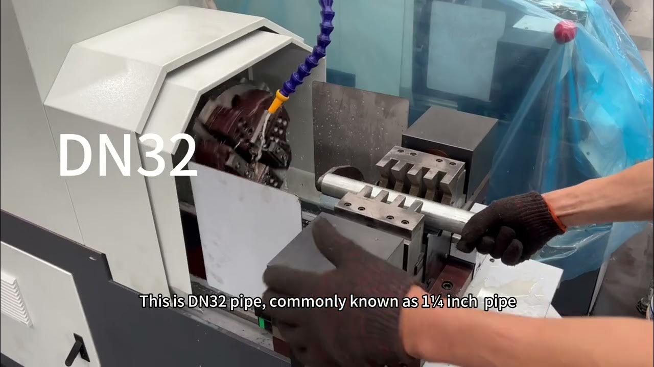 The Intelligent Pipe Threading Machine Use Tutorials Of Jiangyin Xinwang Machinery Co., Ltd ...