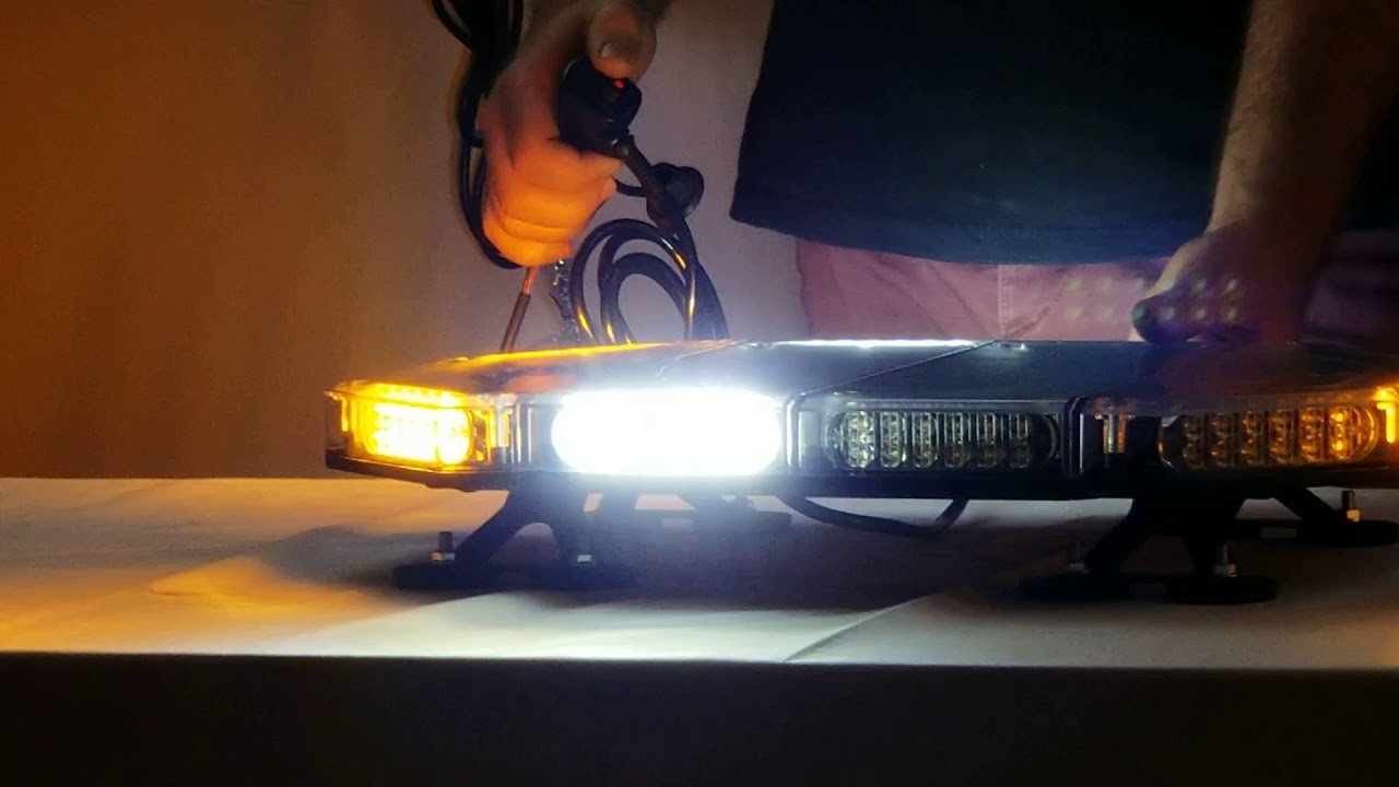 LED Outfitters - 18" Flex 12 Mini LED Lightbar - YouTube