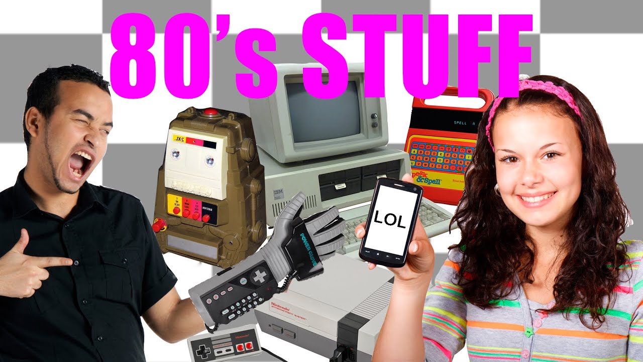TEENS REACT TO 80'S STUFF - YouTube