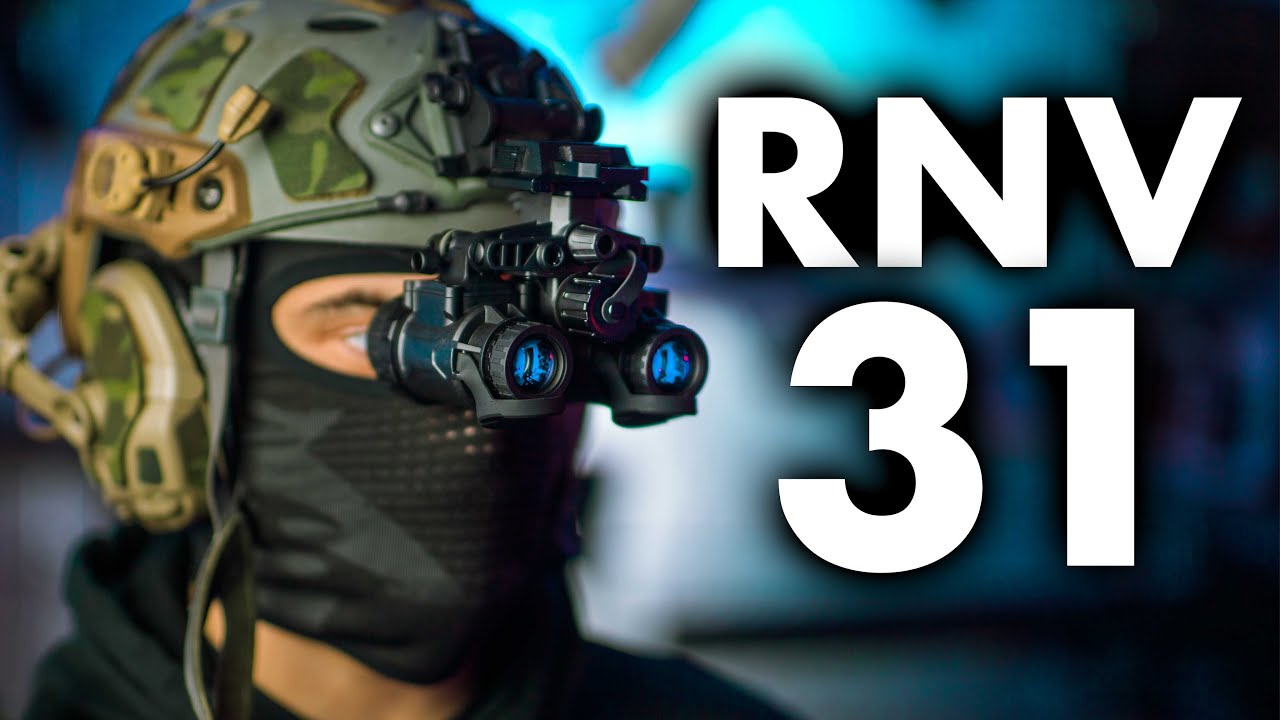 Affordable White Phosphor Dual Tube Night Vision | RIX RNV-31 - YouTube