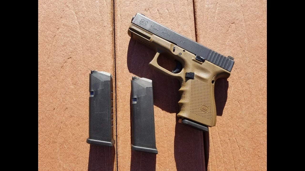 Glock 19 Gen 4 at the Range - Range Day (Conceal Carry) - YouTube