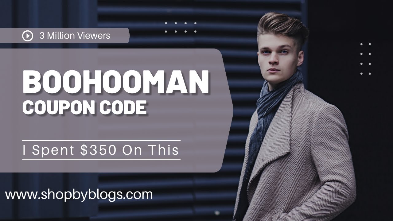 70% off | BoohooMAN Promo Code - YouTube