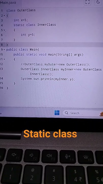 Static Class In Java Java Javaprogramming Coder Coding Youtube