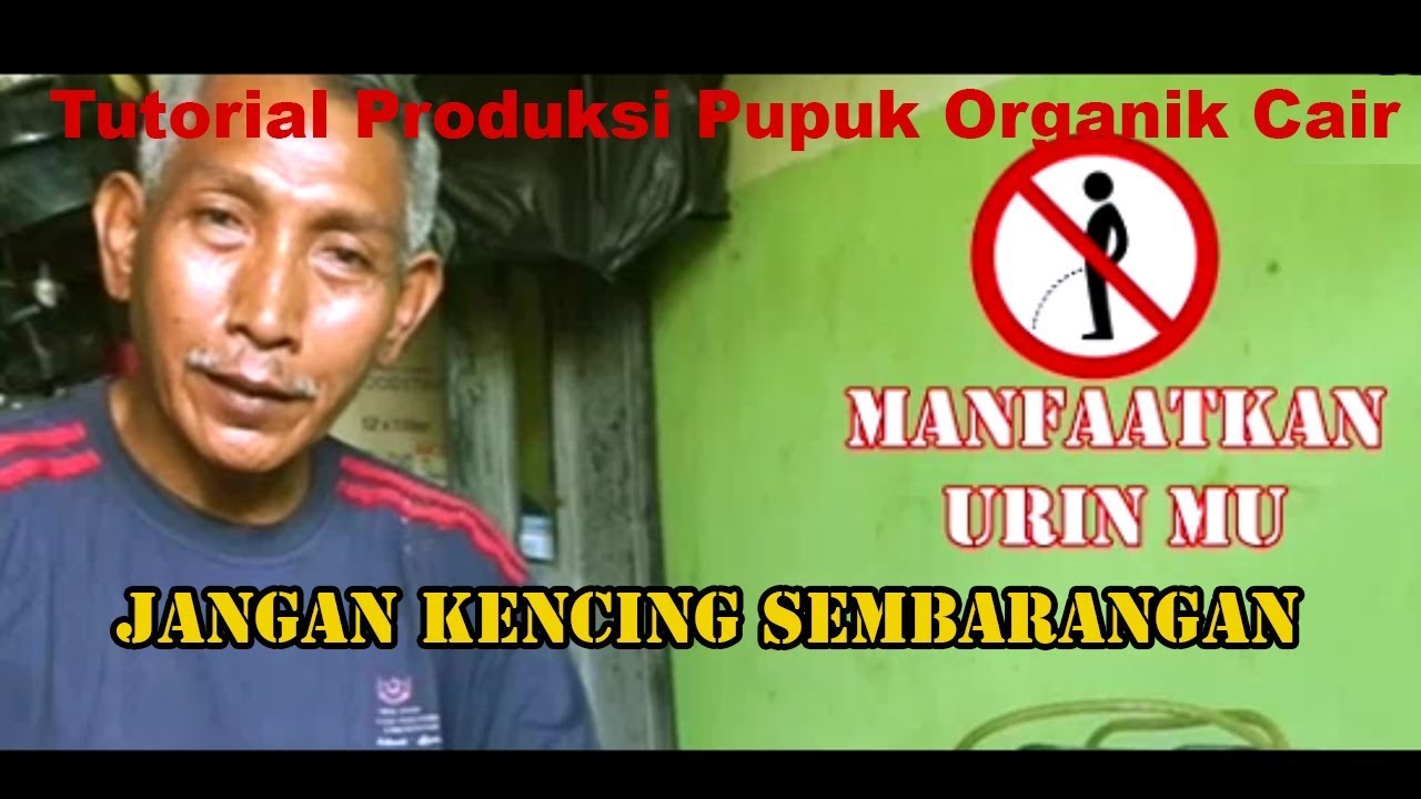 Jangan Pipis Sembarang, itu Bermanfaat ! - YouTube