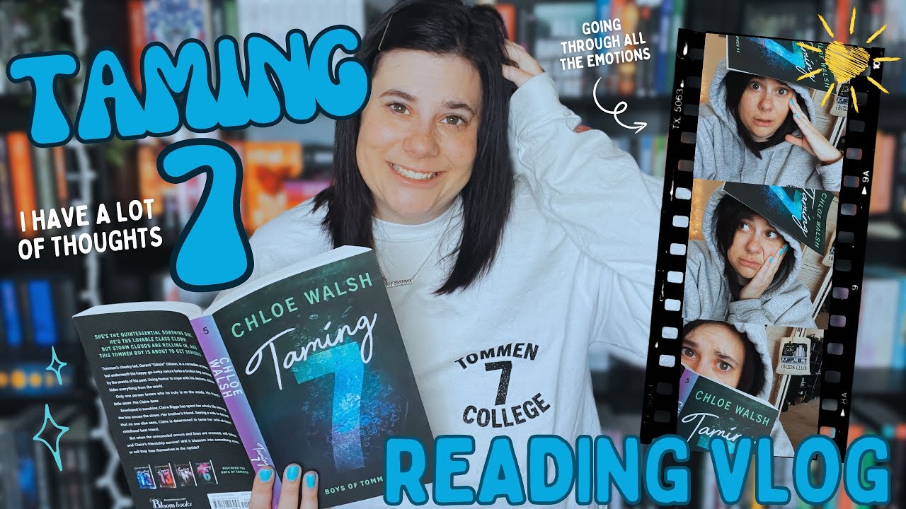 taming 7 reading vlog💙 | boys of tommen #5 (with spoilers) - YouTube