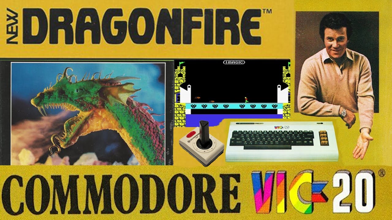 Do girls play computer games? Dragonfire on the Commodore VIC 20 - YouTube