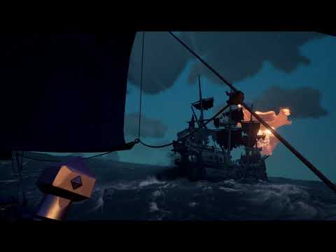 Sea Of Thieves - Combat contre un Galion Fantôme - YouTube