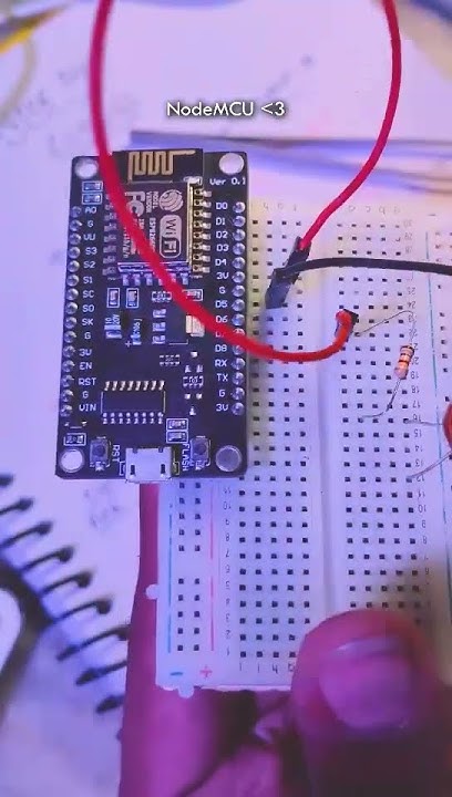 Blink LED 🔥with NodeMCU ESP8266 | Beginner Electronics Project#electrical - YouTube